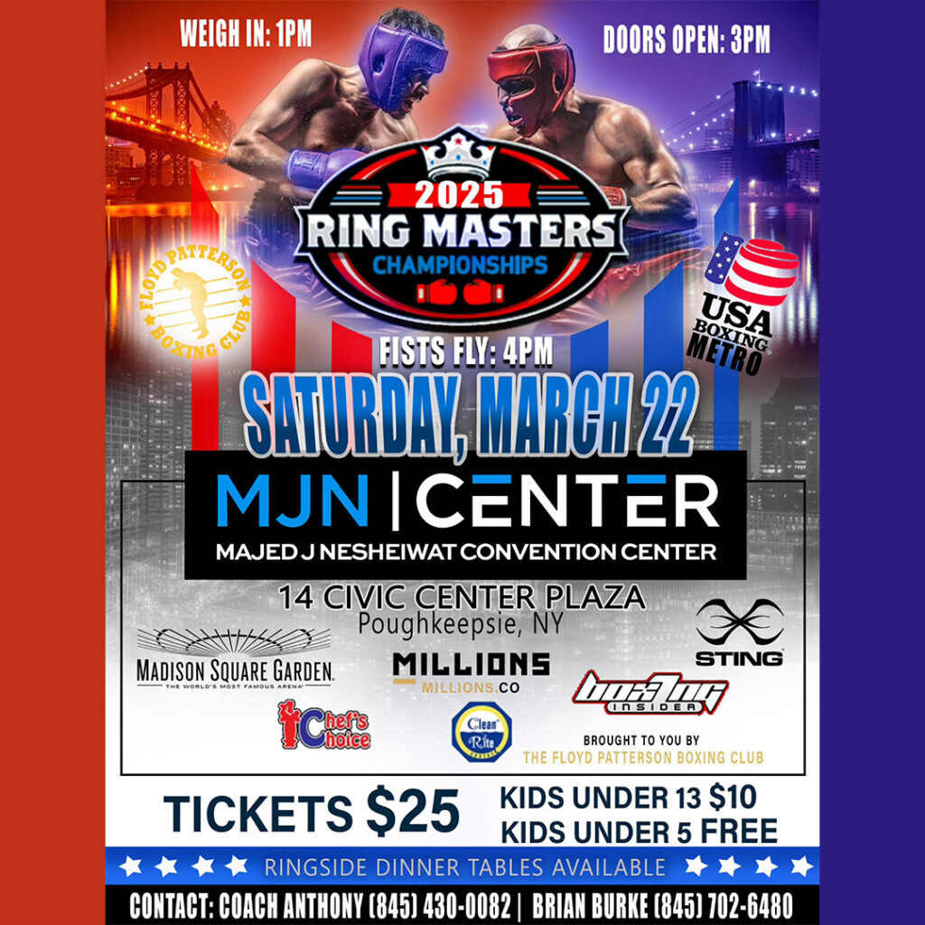 Events from March 14 – May 10 – Mid Hudson Civic Center inc.