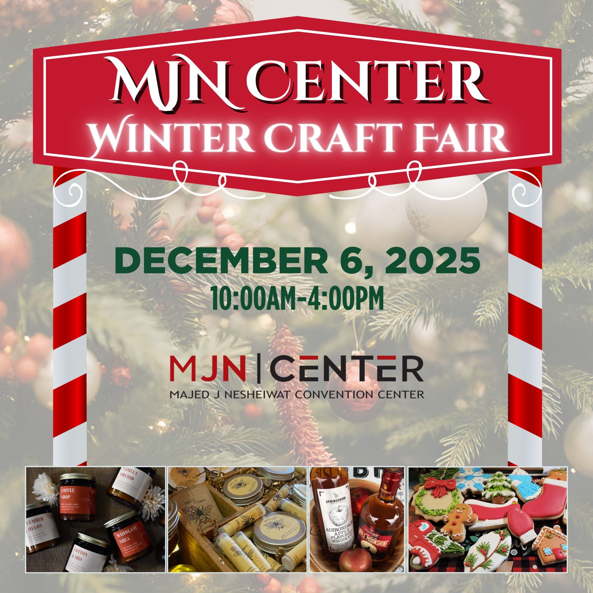 MJN Center Annual Winter Craft Fair - Mid Hudson Civic Center inc.